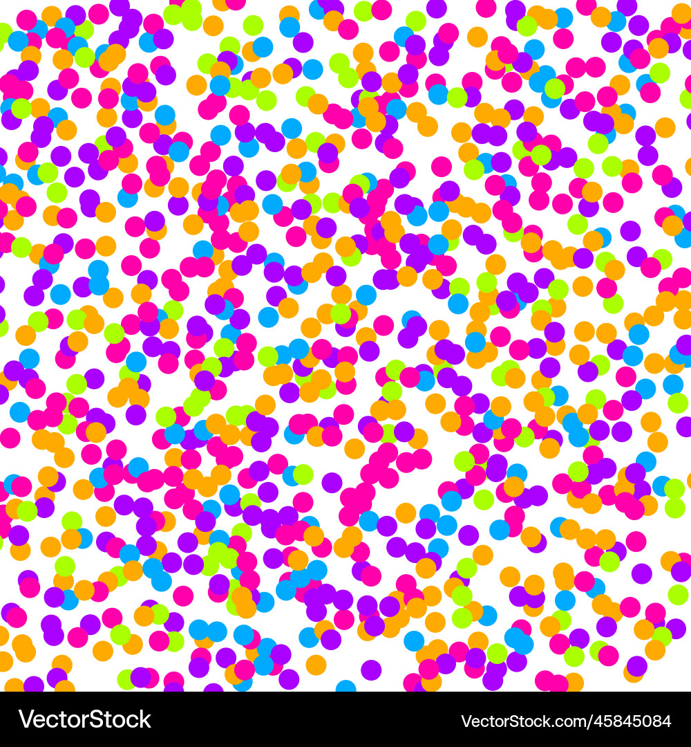 Colorful abstract dot background for bright Vector Image