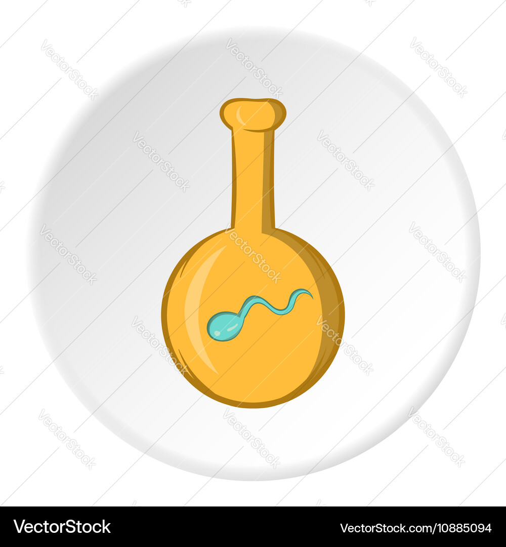 Ivf icon cartoon style Royalty Free Vector Image