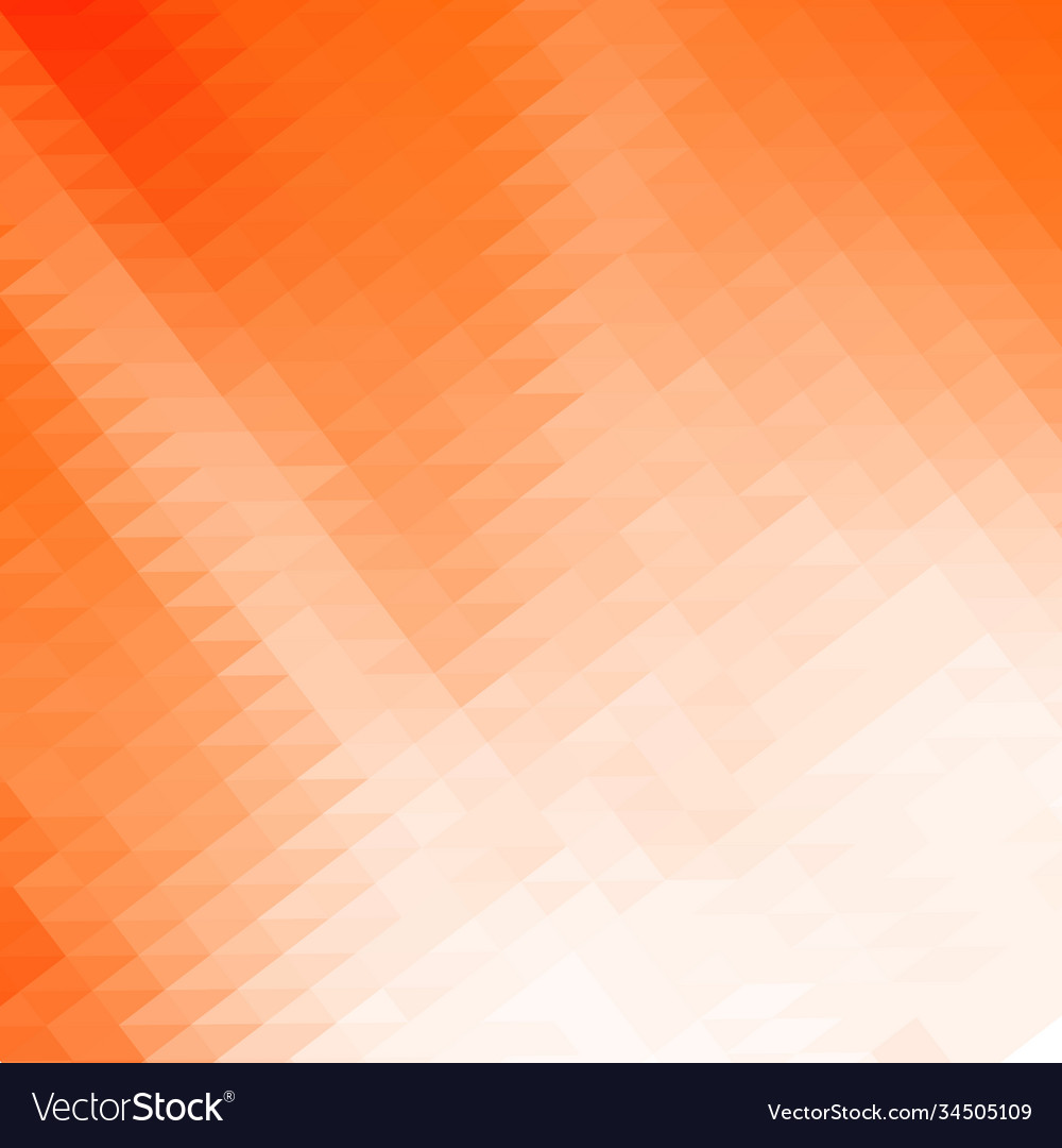 Orange triangular abstract background Royalty Free Vector