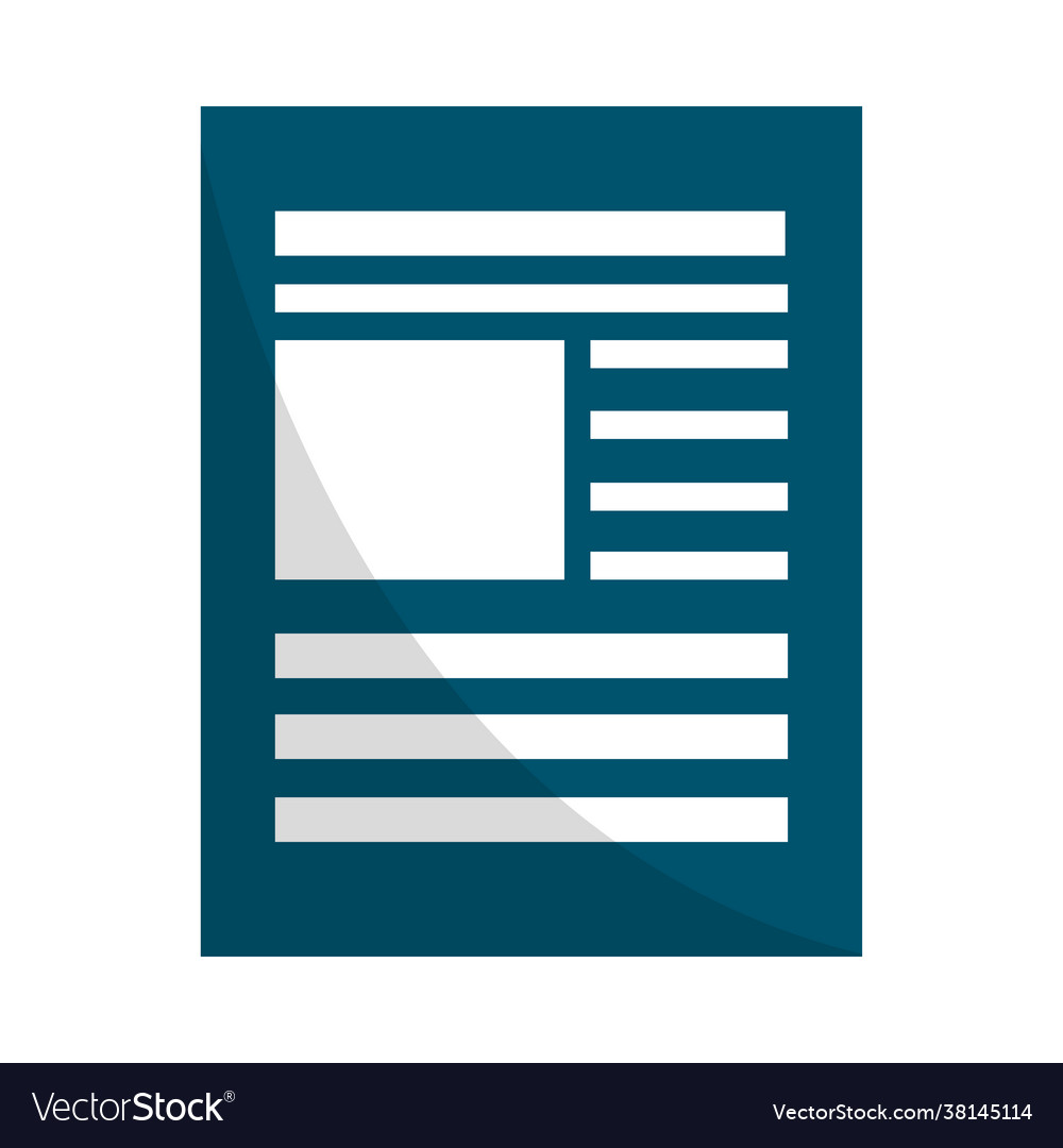 Document form information Royalty Free Vector Image