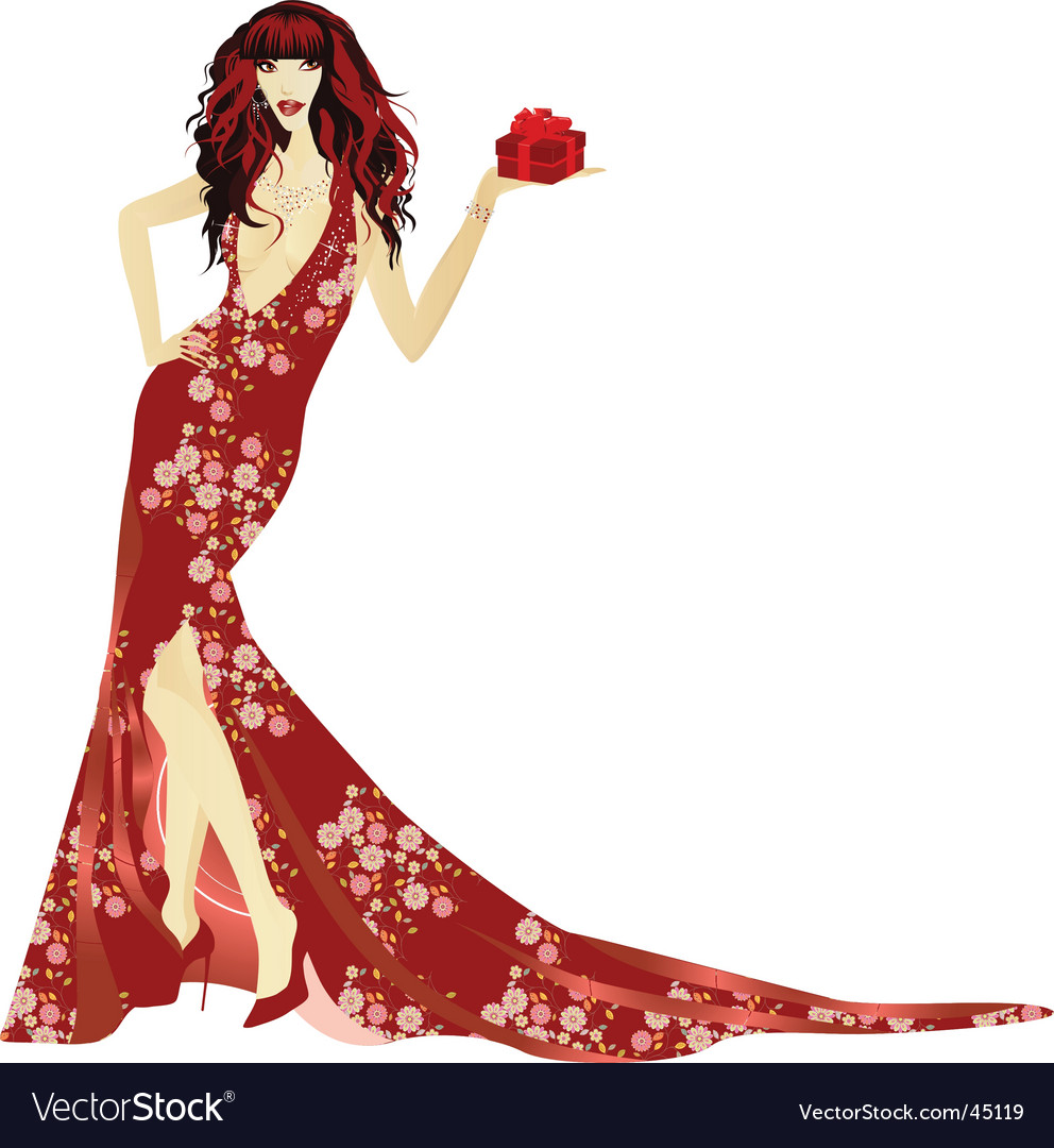 Present Royalty Free Vector Image - VectorStock