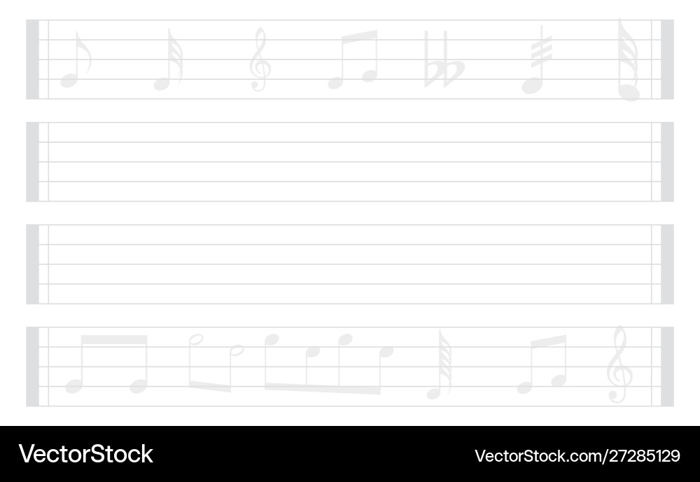 Music symbol background elements musical Vector Image