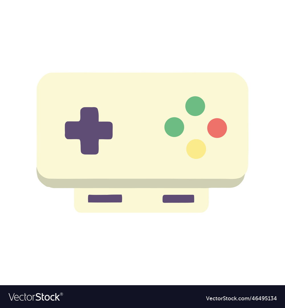 Game controller design Royalty Free Vector Image