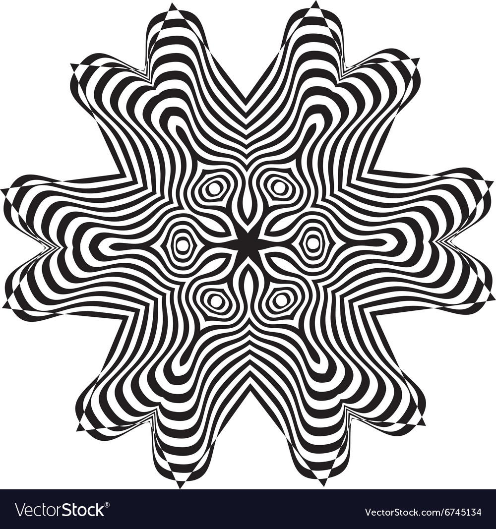 Optical abstract element Royalty Free Vector Image