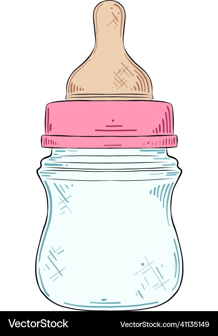 Engraved style children for posters decoration Vector Image