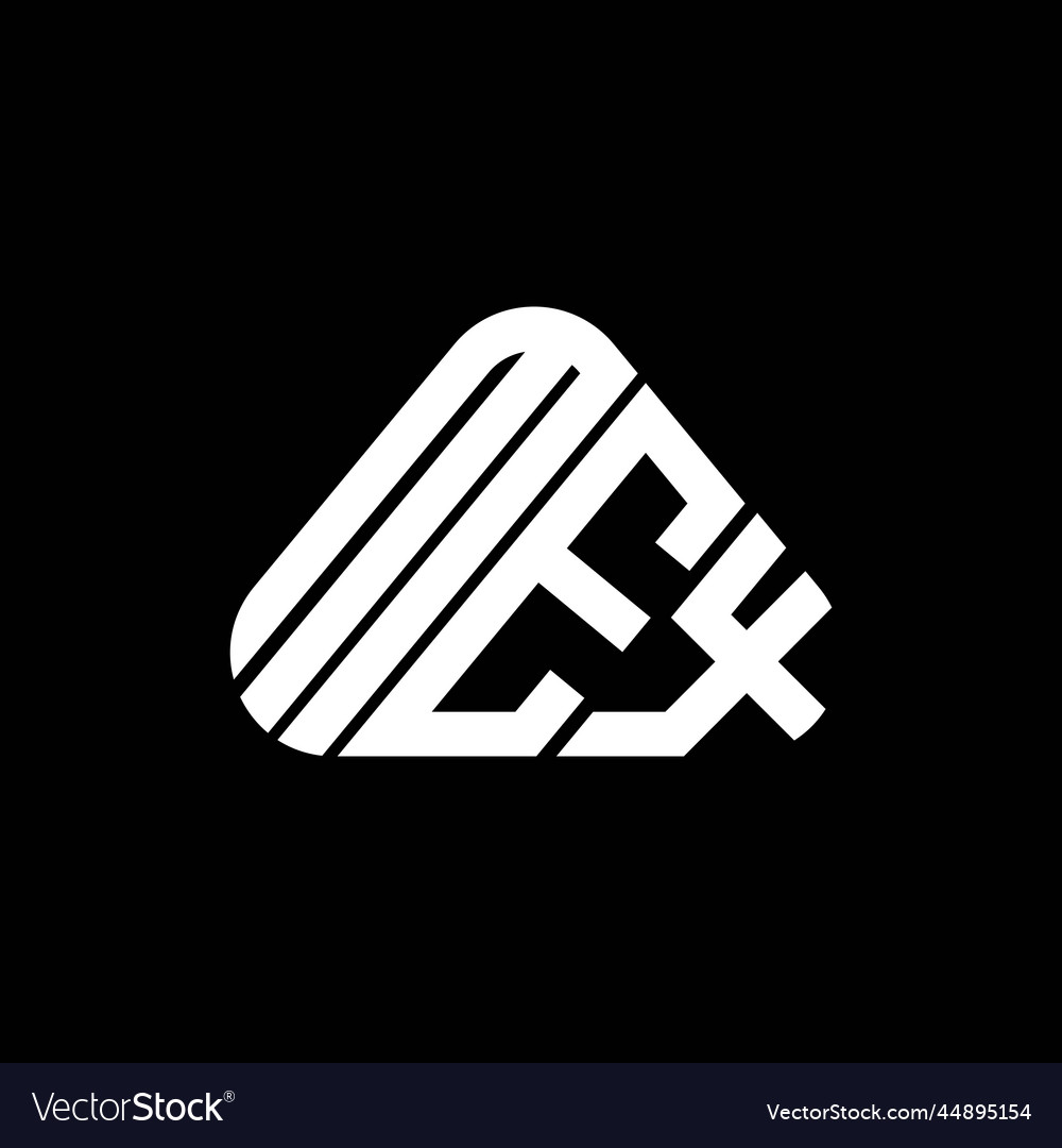 Mex letter logo creative design with graphic Vector Image