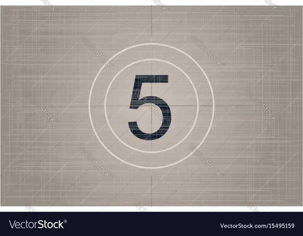 Move countdown Royalty Free Vector Image - VectorStock