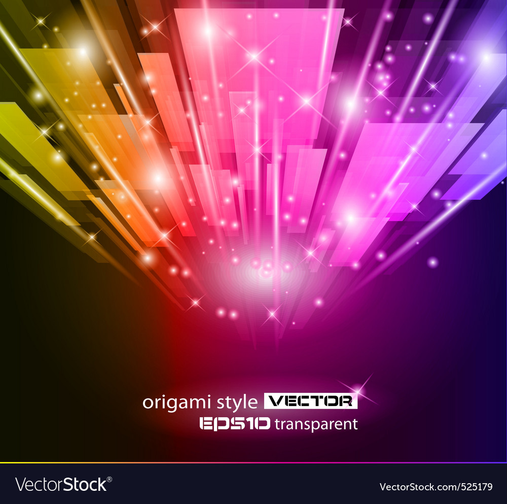 Abstract glow Royalty Free Vector Image - VectorStock