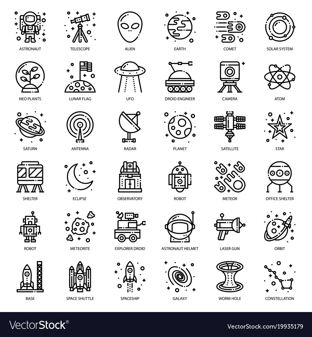Astronomy Royalty Free Vector Image - VectorStock