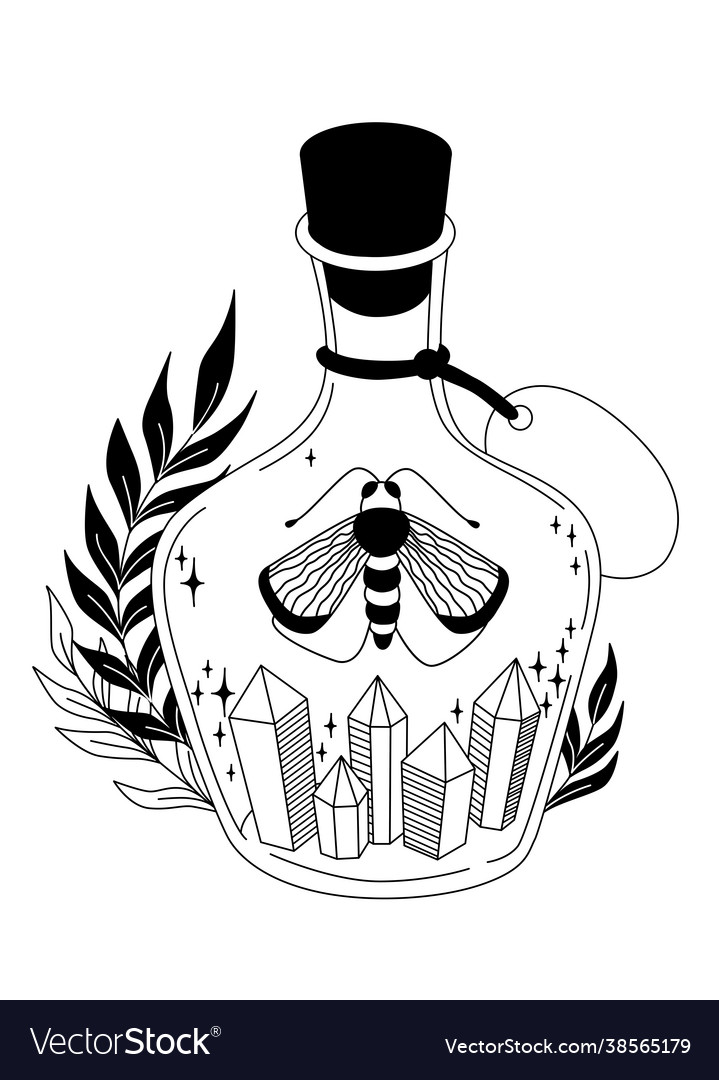 Magic elixir Royalty Free Vector Image - VectorStock