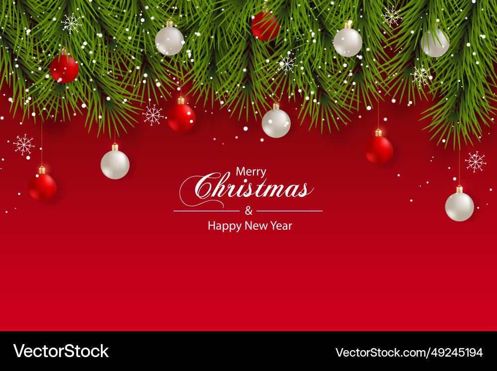 Christmas background design Royalty Free Vector Image