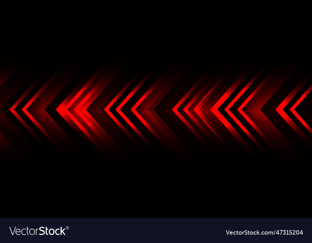 Abstract red arrow light direction speed Vector Image Abstract red arrow light direction speed Vector Image