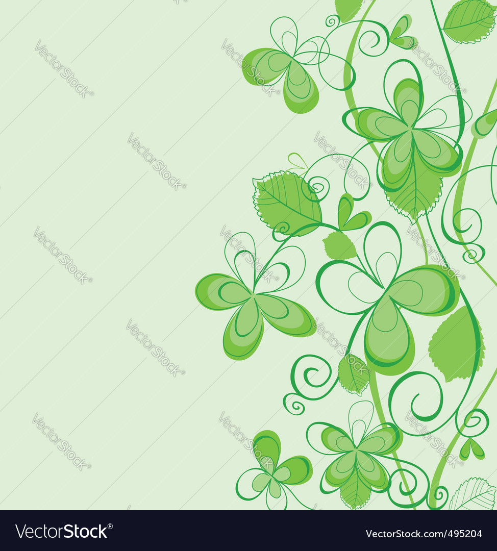 Abstract spring pattern Royalty Free Vector Image