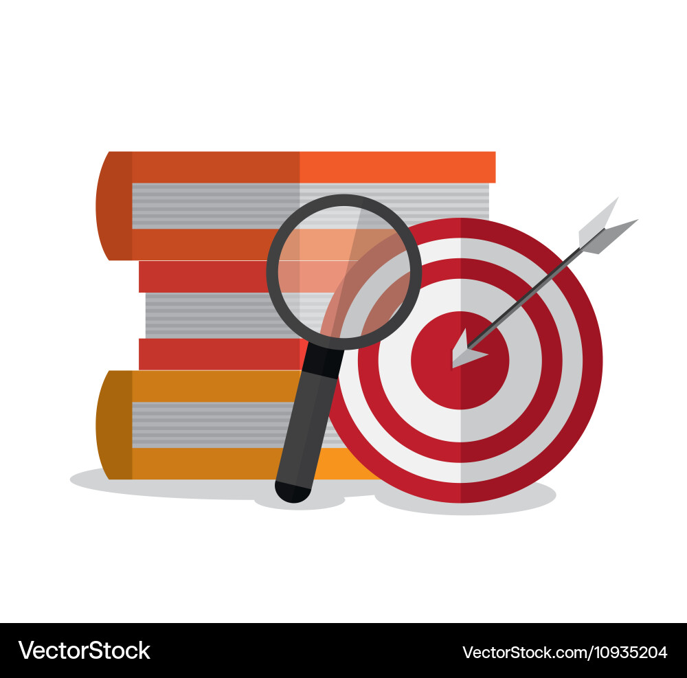 Books of office and work design Royalty Free Vector Image