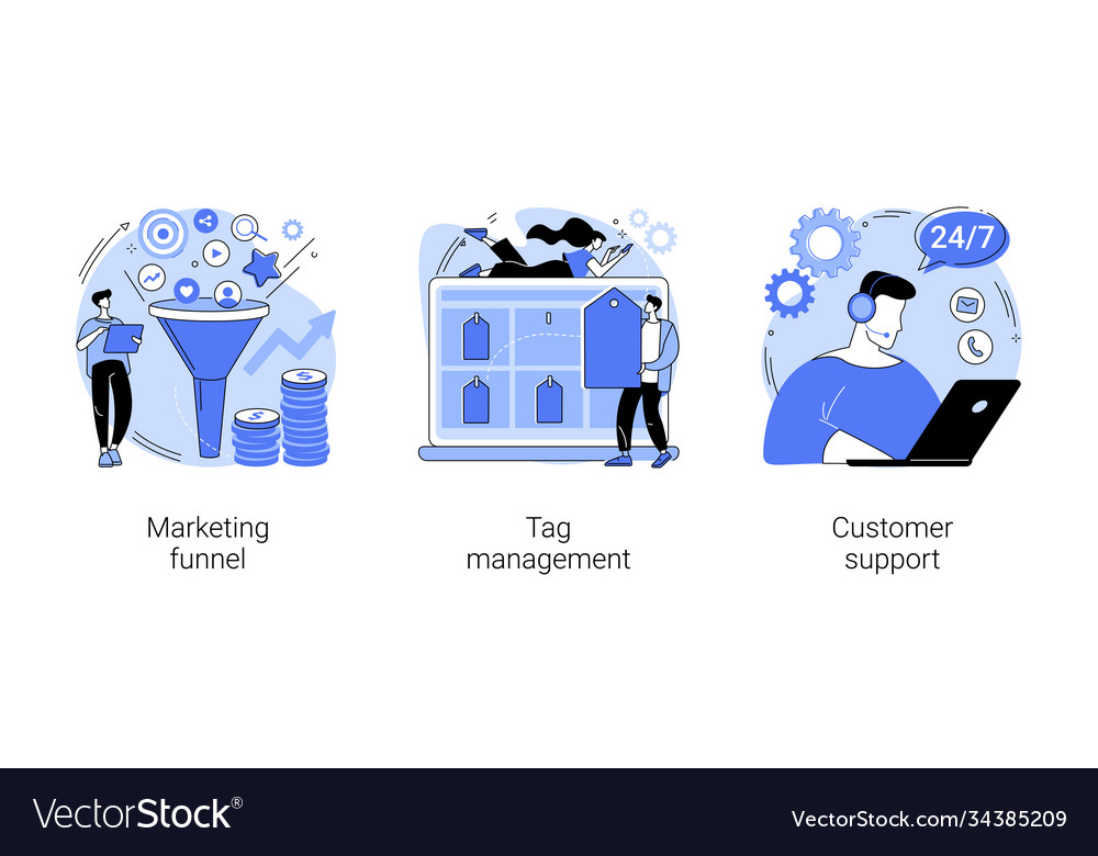 E-marketing abstract concept Royalty Free Vector Image E-marketing abstract concept Royalty Free Vector Image