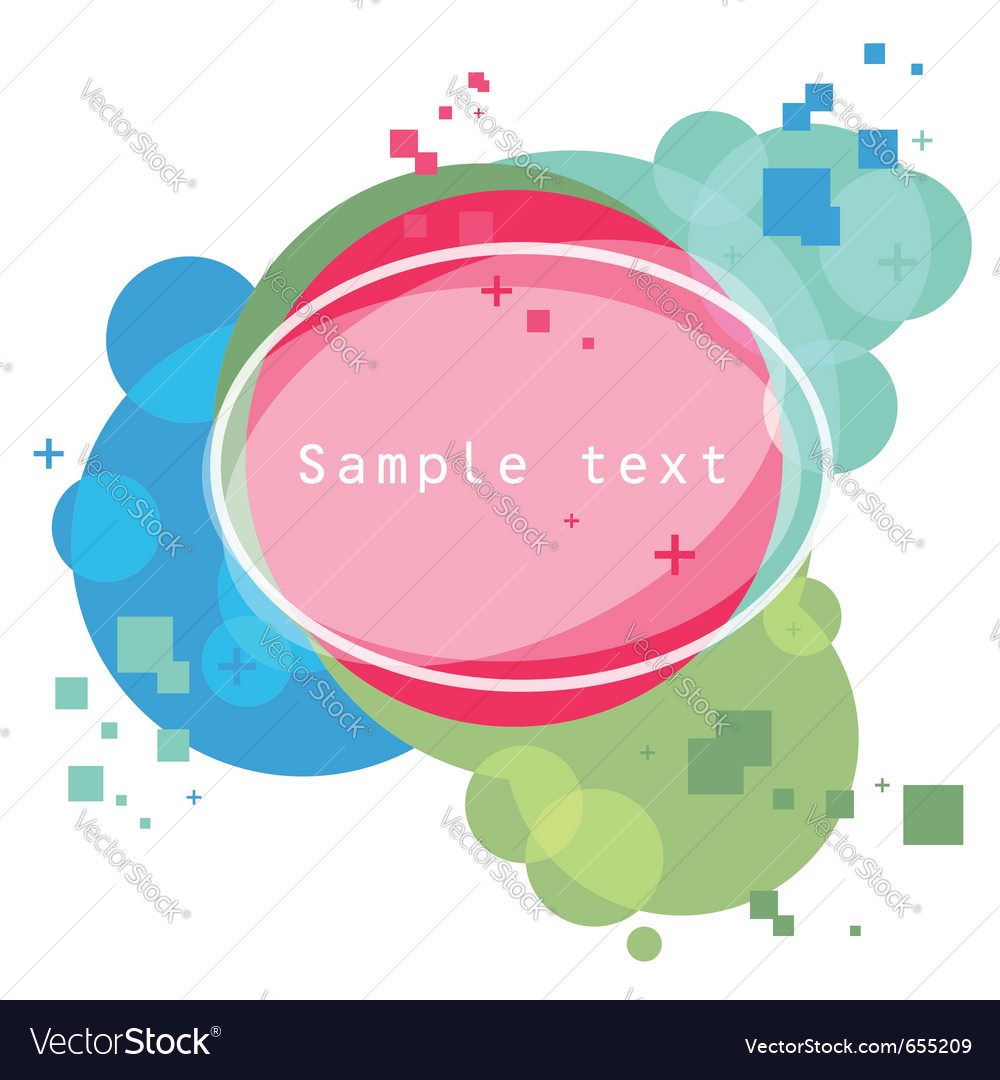Shapes background Royalty Free Vector Image - VectorStock