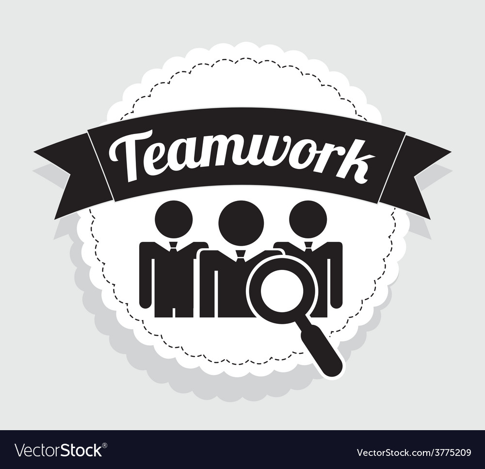 Teamwork Royalty Free Vector Image - VectorStock