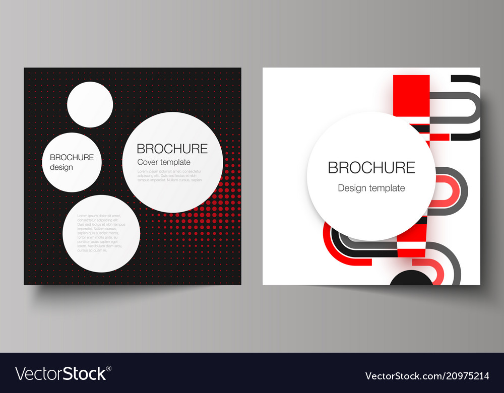 Editable layout of two Royalty Free Vector Image
