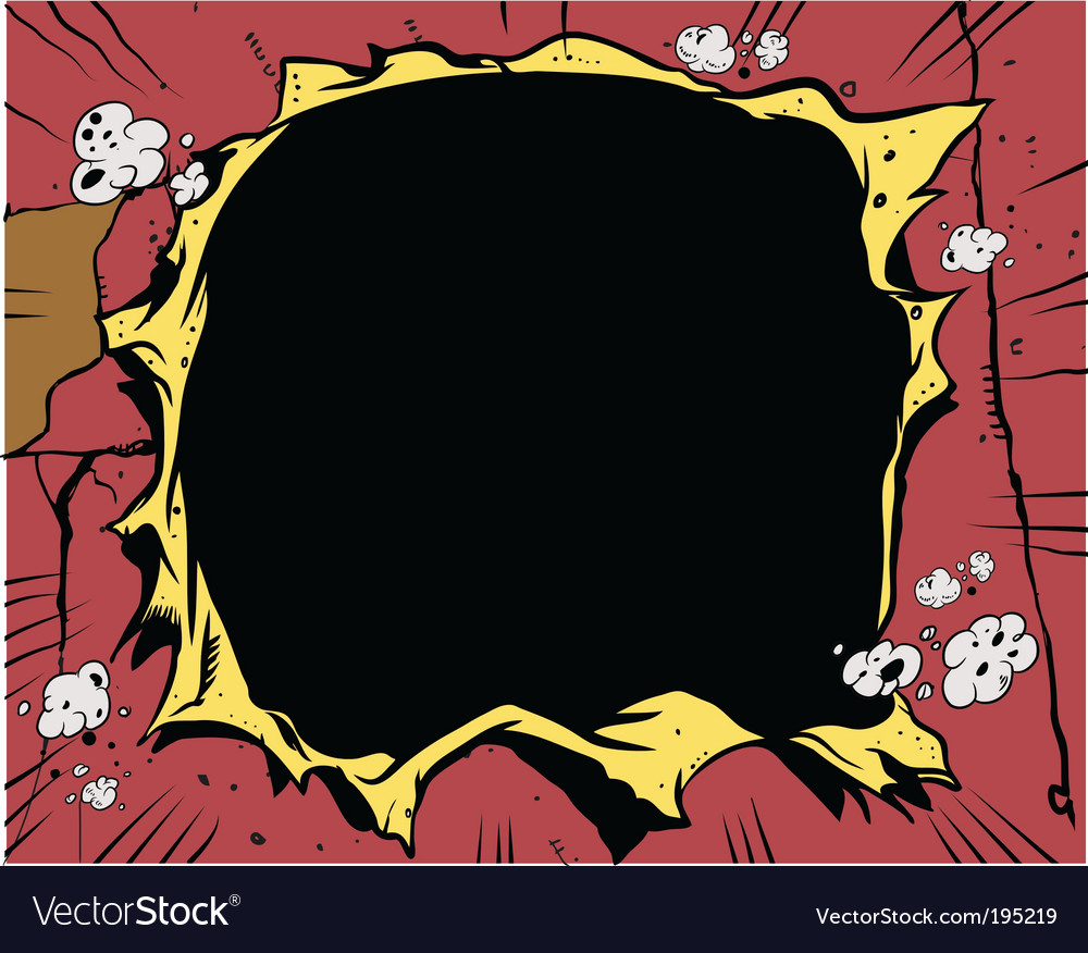 Comic book background Royalty Free Vector Image