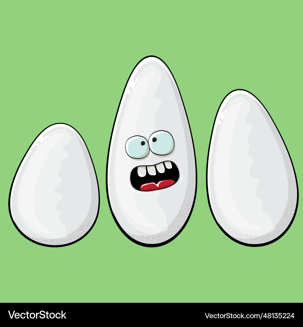 Rice character cartoon rice grain characters Vector Image