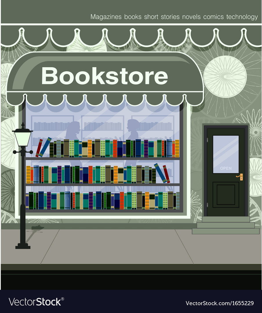 Bookstore Royalty Free Vector Image - VectorStock