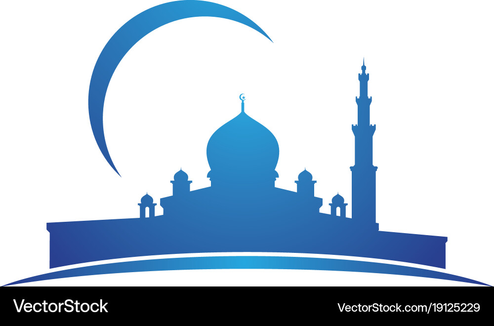 Islamic Mosque Symbol Royalty Free Vector Image