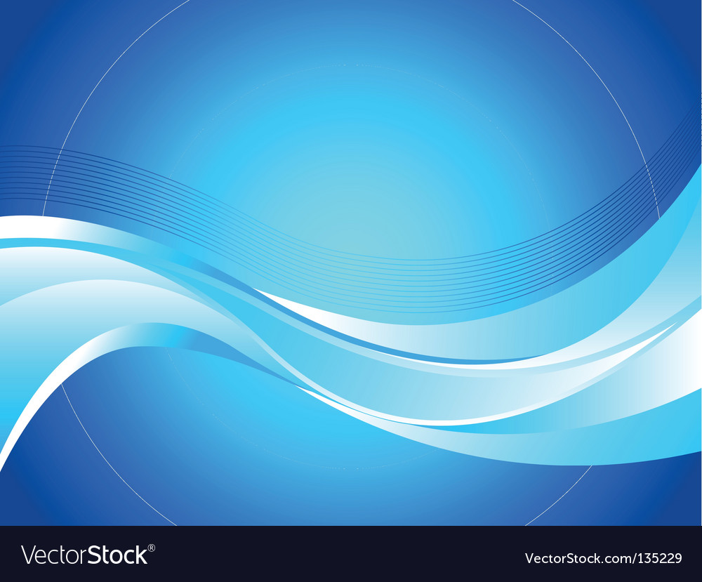 Wave background Royalty Free Vector Image - VectorStock