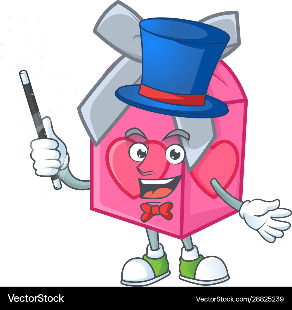 A picture love gift pink performance Royalty Free Vector