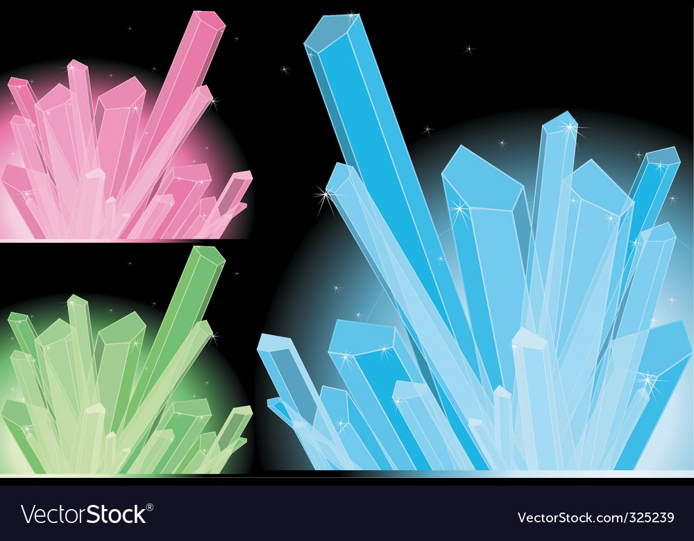Crystal Royalty Free Vector Image - VectorStock