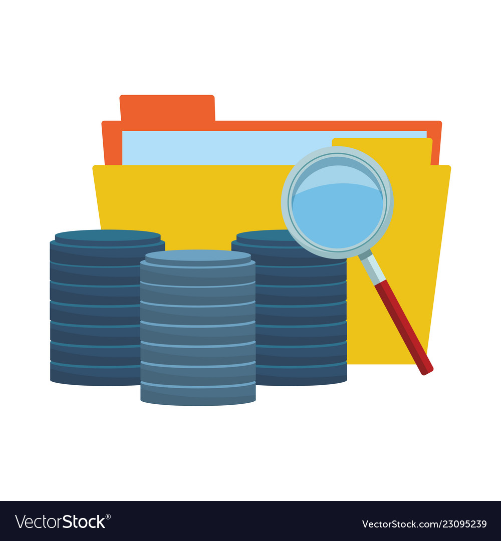 Database and documents Royalty Free Vector Image