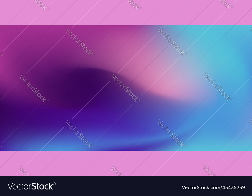 Gradient design template with blurred effect Vector Image