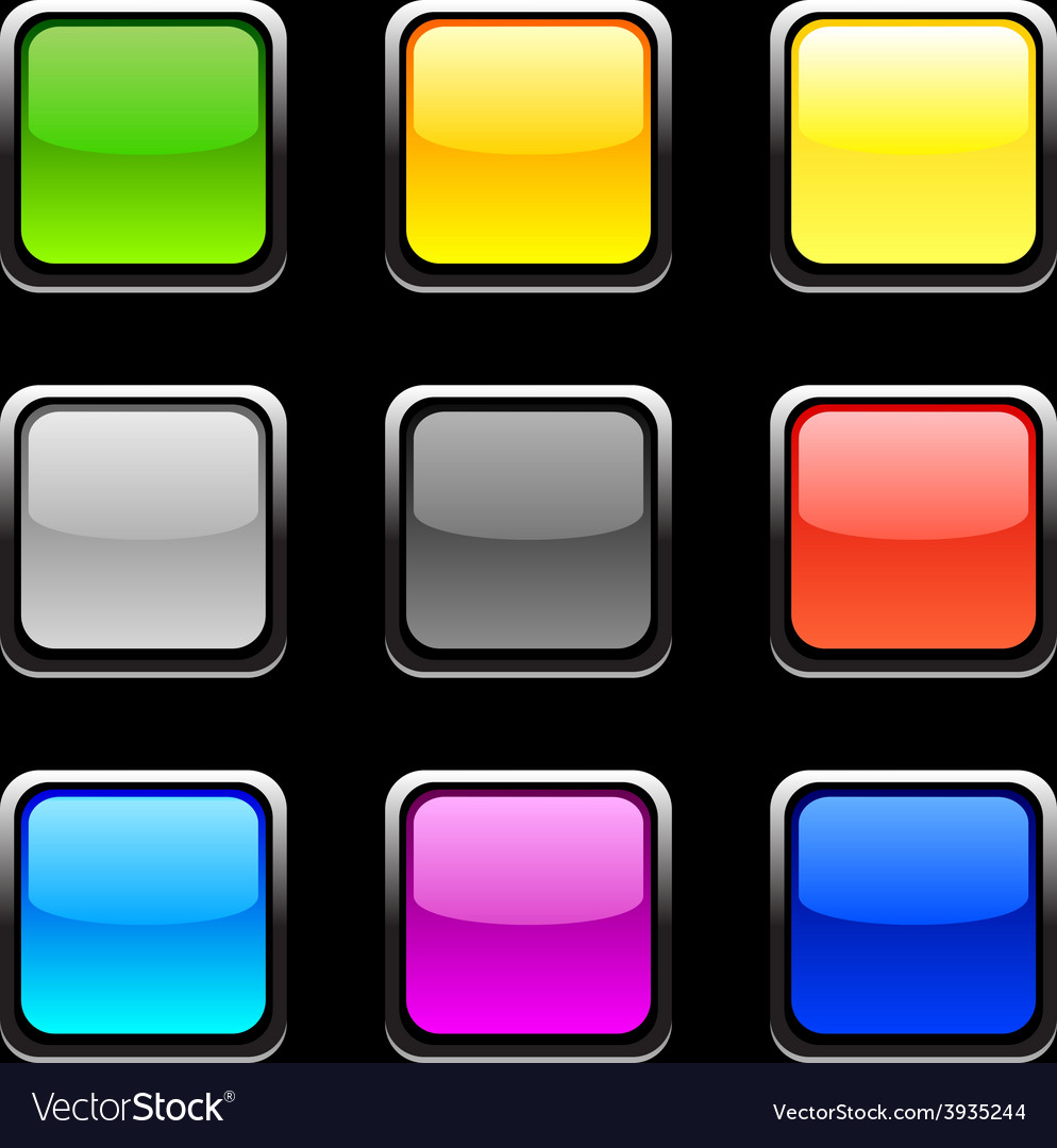 Web buttons Royalty Free Vector Image - VectorStock