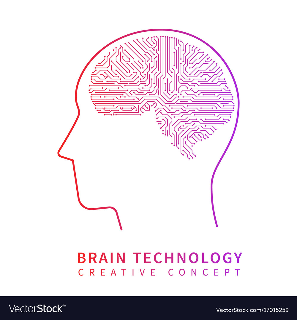 Future artificial intelligence technology Vector Image