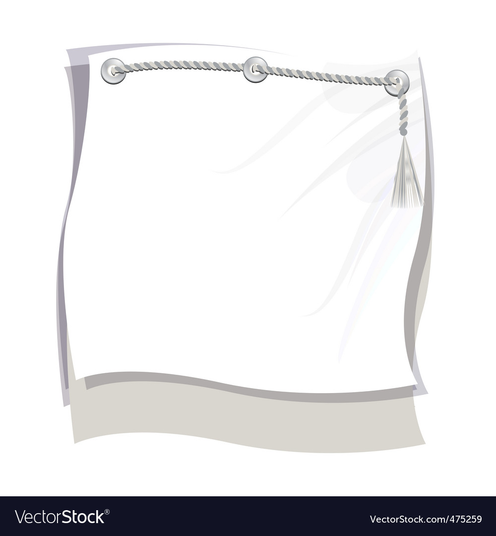 Notepad Royalty Free Vector Image - VectorStock