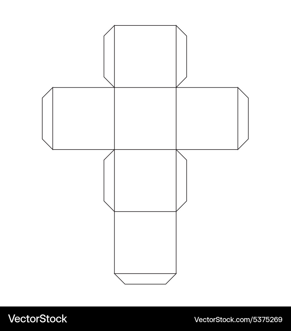 Cube Royalty Free Vector Image - VectorStock
