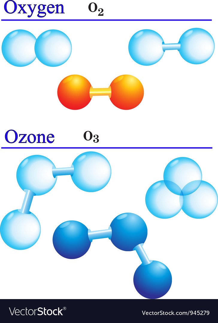 Molecule structures Royalty Free Vector Image - VectorStock