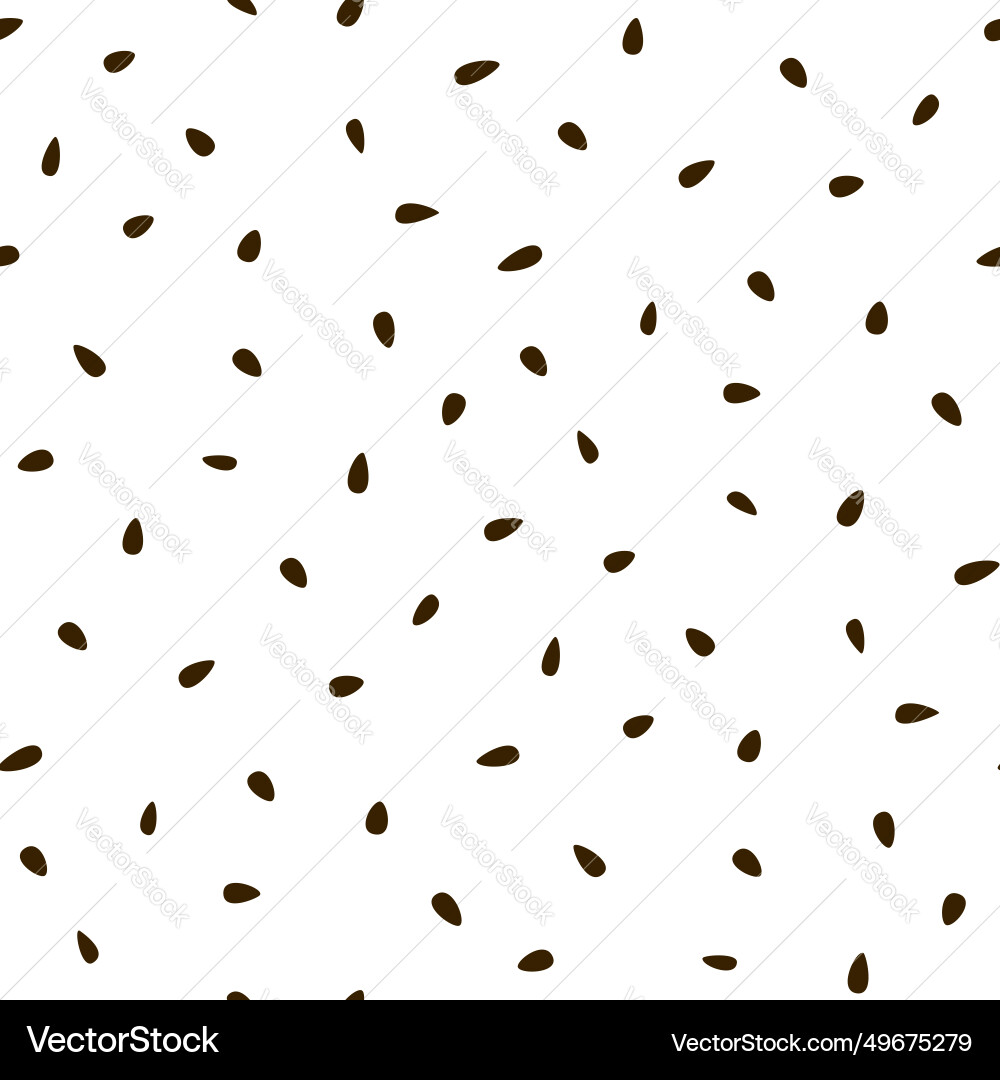 Seed background on a white Royalty Free Vector Image