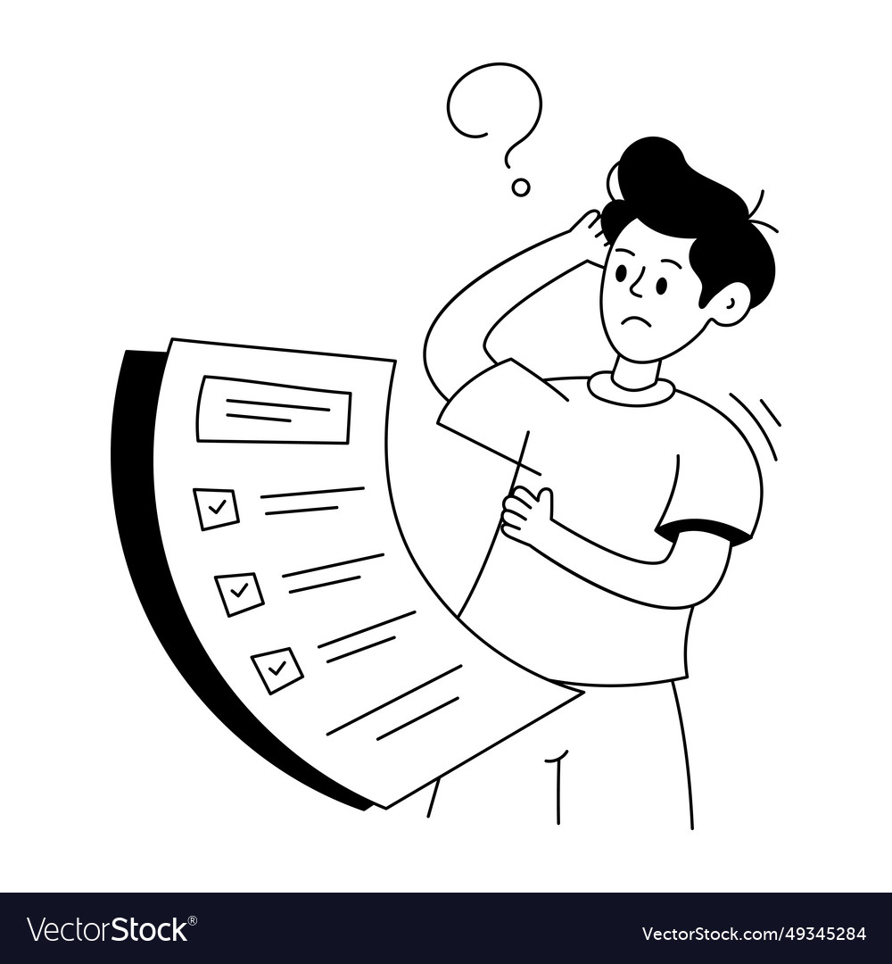 Task list Royalty Free Vector Image - VectorStock