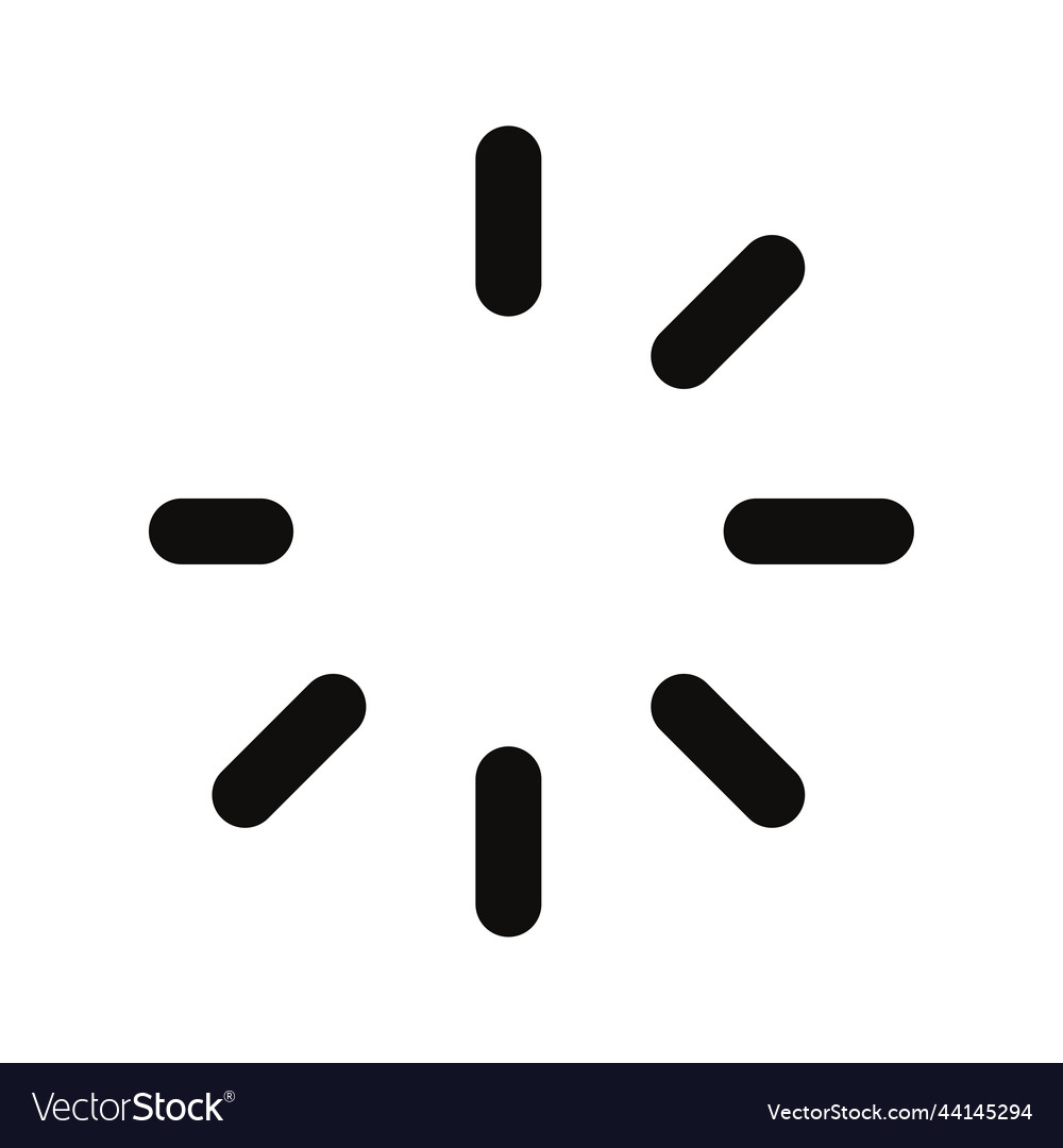 Download icon website buffer loader a spinning Vector Image