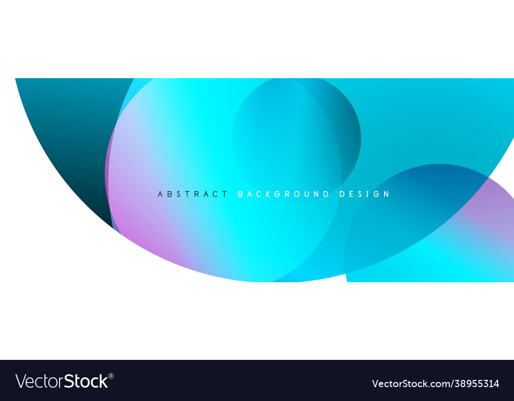 Trendy simple fluid color gradient abstract Vector Image