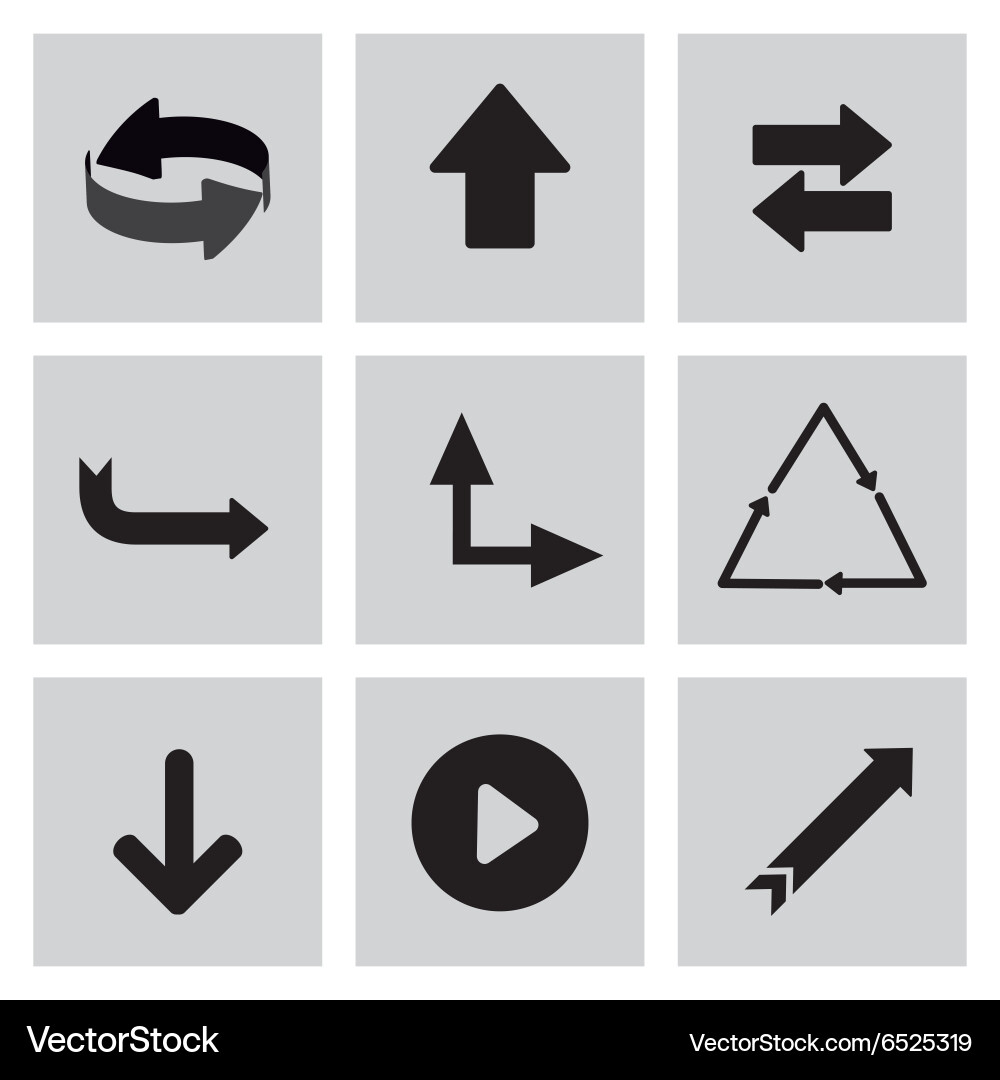 Arrow shape design Royalty Free Vector Image - VectorStock