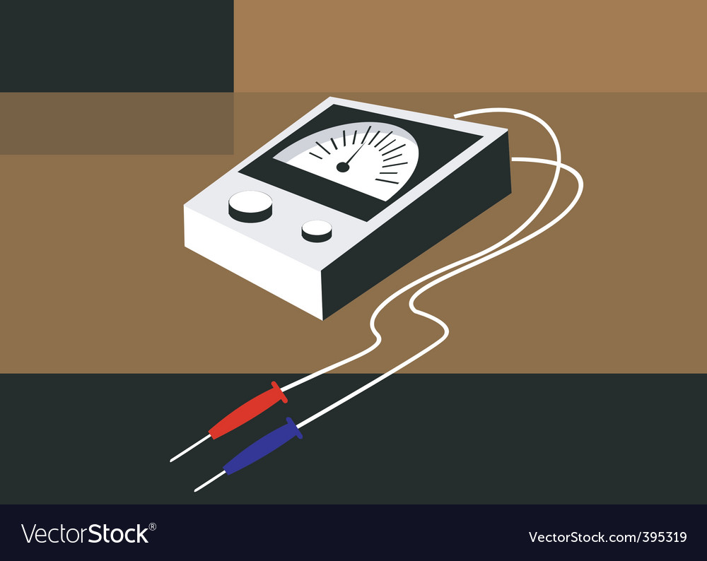 Multimeter Royalty Free Vector Image - VectorStock