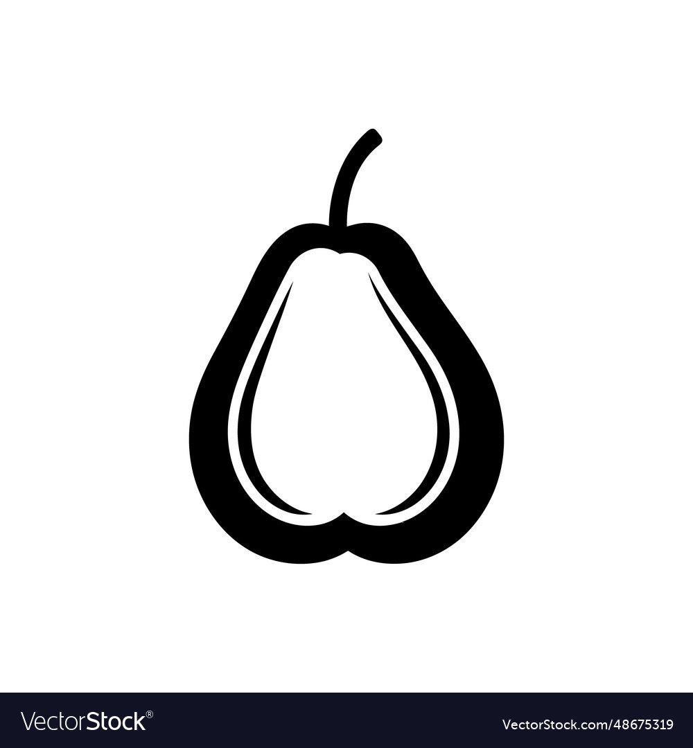 Pear icon Royalty Free Vector Image - VectorStock