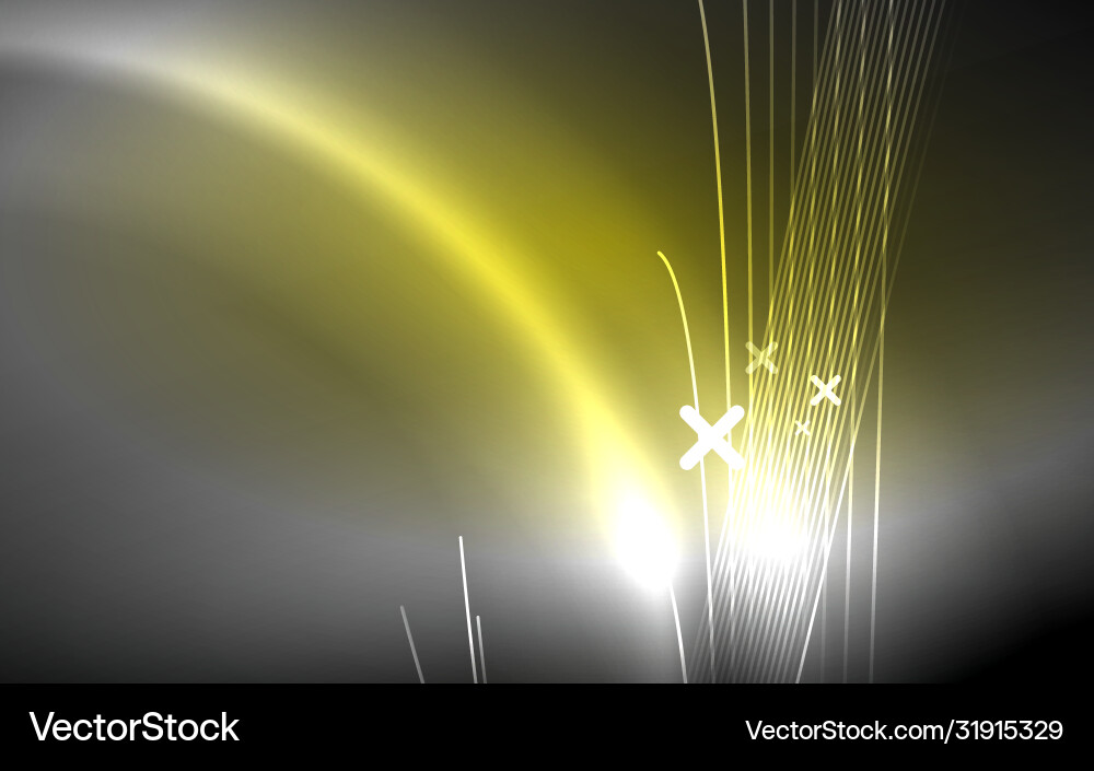 Abstract background - neon line design Royalty Free Vector