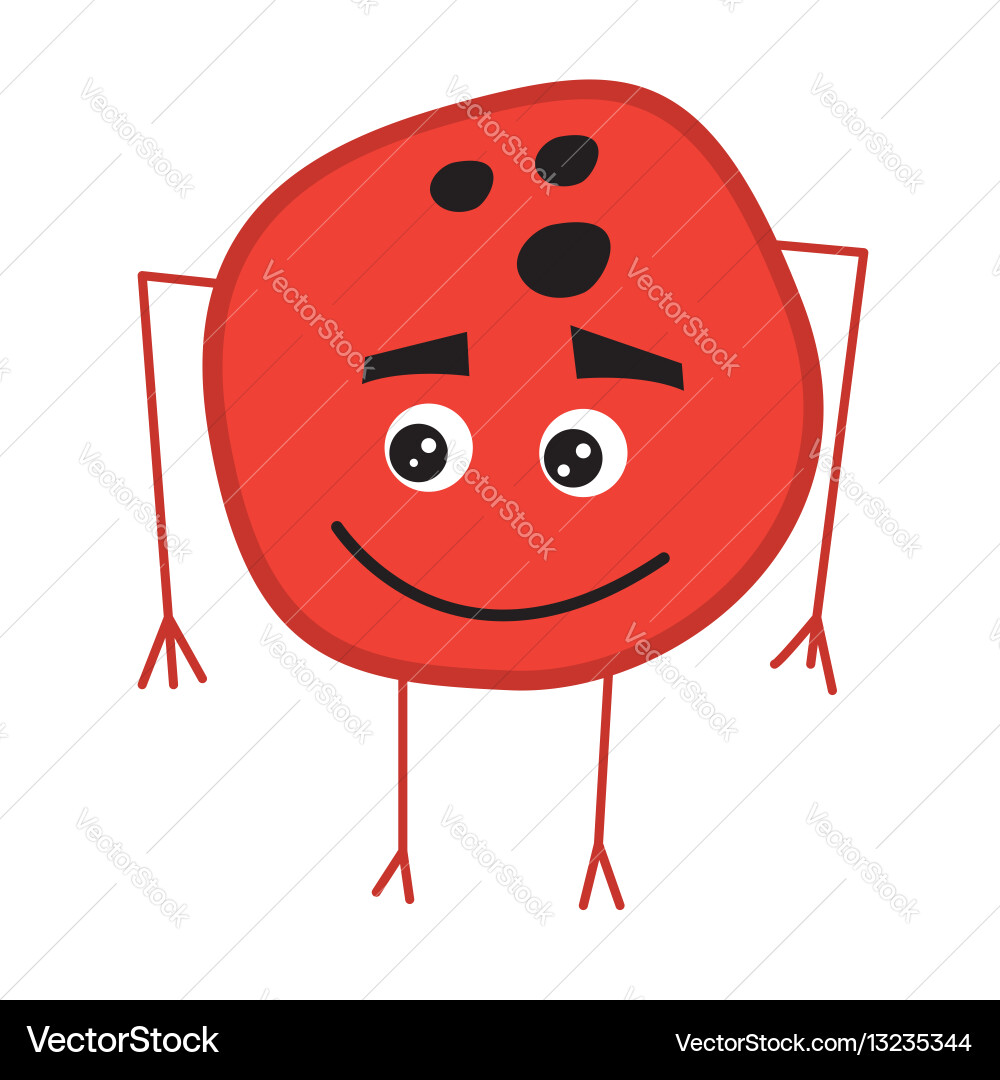 Cute Bowling Ball Cartoon Character Royalty Free Vector