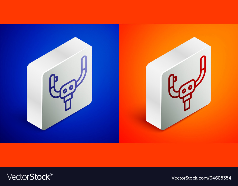 Isometric line aircraft steering helm icon Vector Image Isometric line aircraft steering helm icon Vector Image