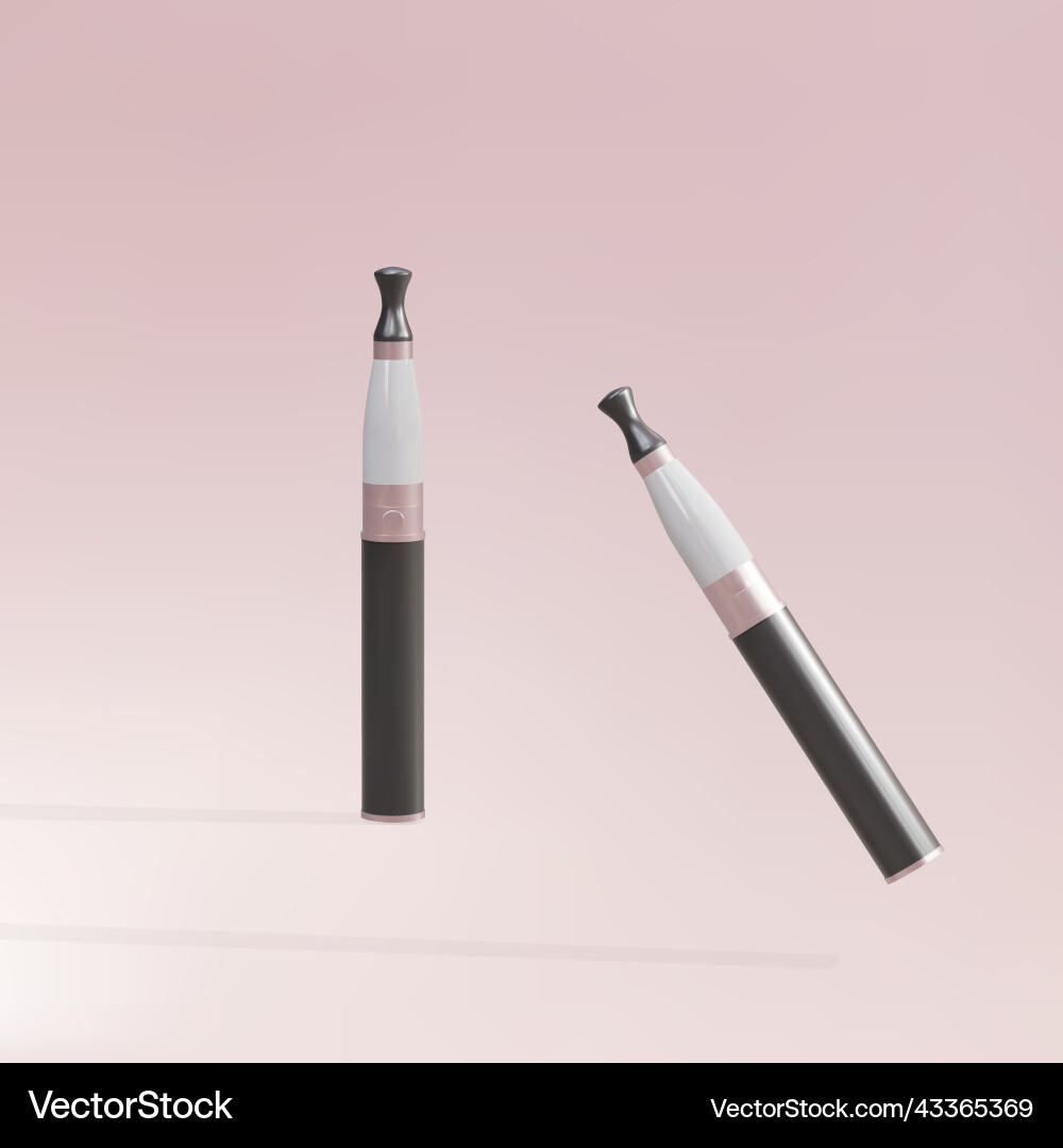3d vaping device Royalty Free Vector Image - VectorStock