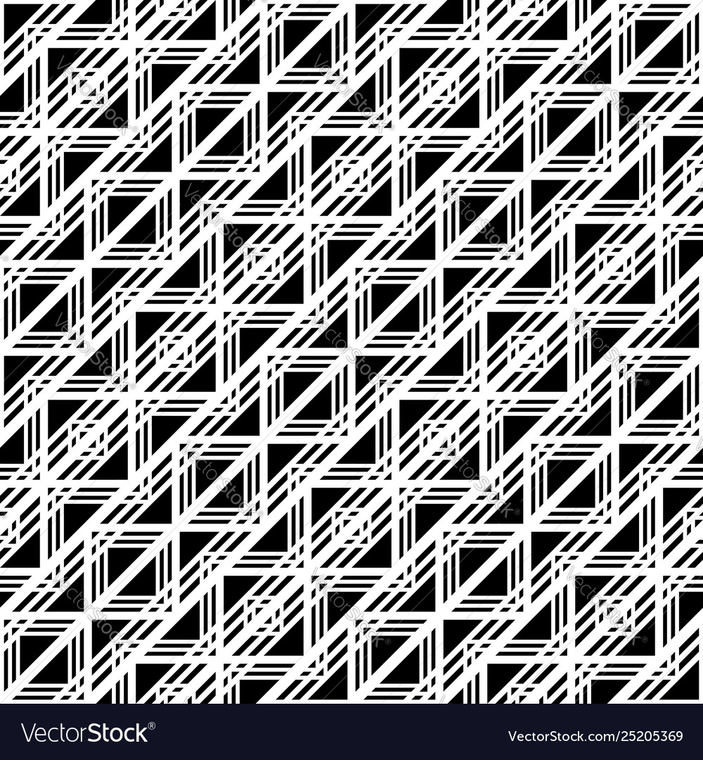 Design seamless monochrome grating pattern Vector Image Design seamless monochrome grating pattern Vector Image