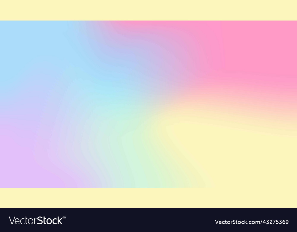 Rainbow gradient background Royalty Free Vector Image