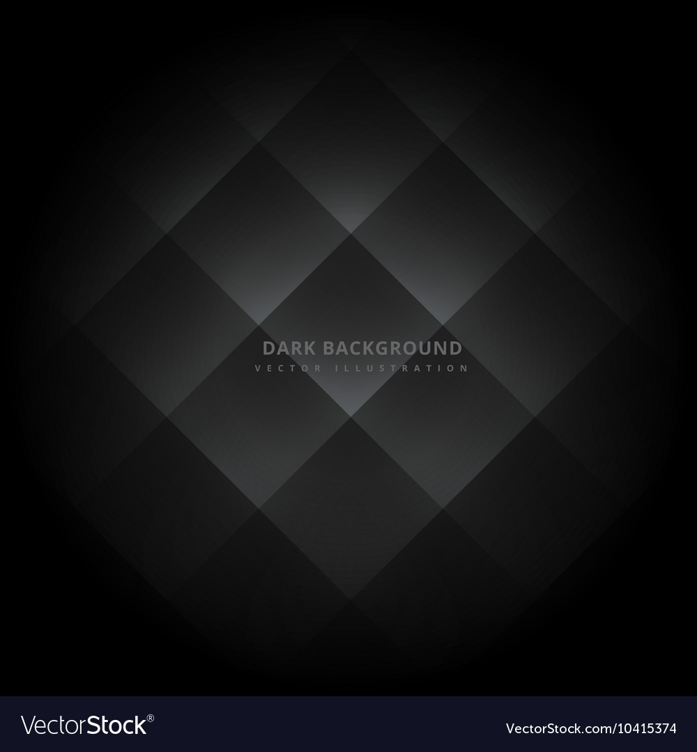 Black clean background Royalty Free Vector Image